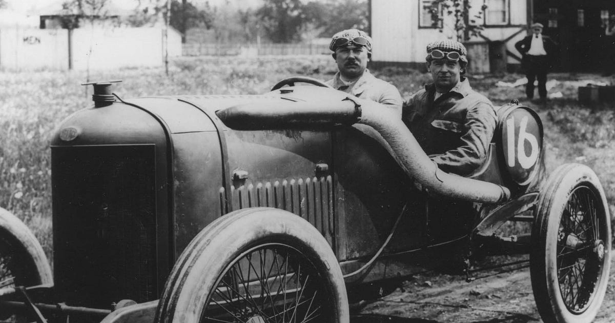 Riding Mechanics at Indy. At the first automobile races at… | by J ...