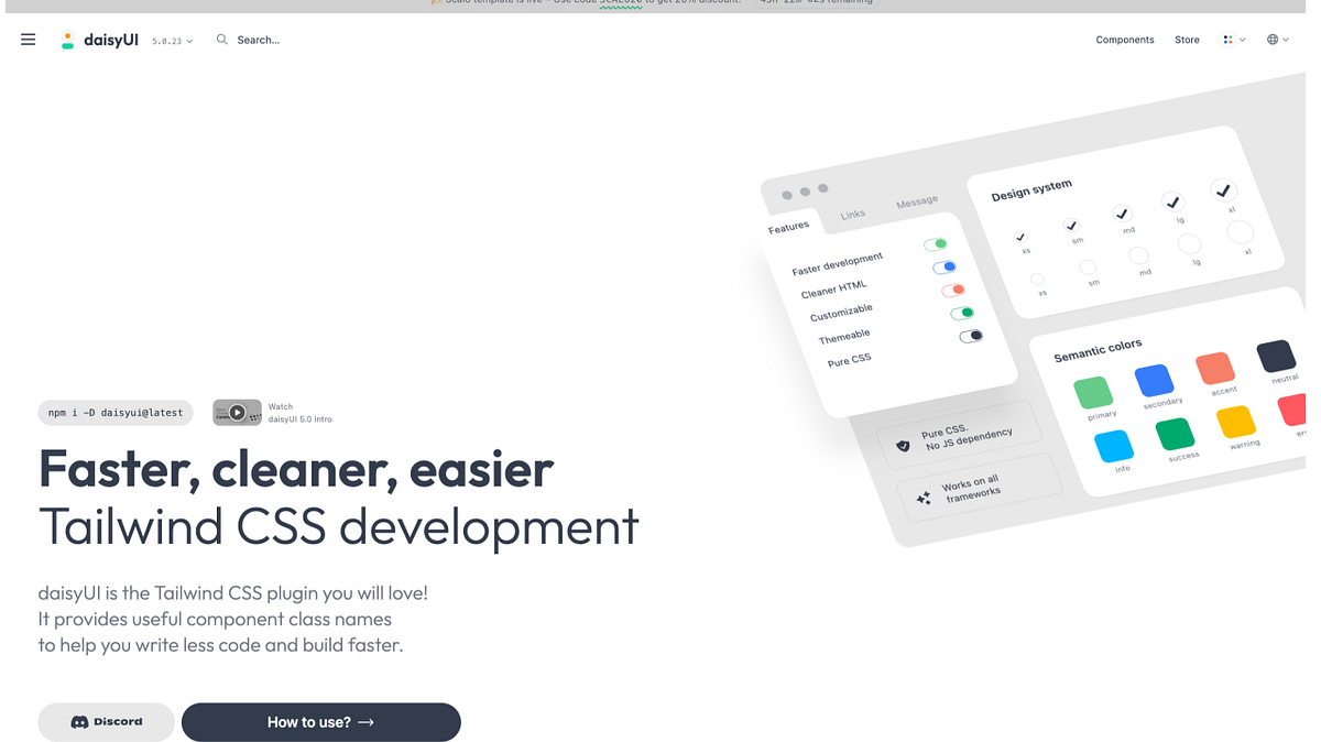 Do you know about Tailwind frontend UI library daisyUI? | by Mohammed Minuddin Peal | Apr, 2025 ...
