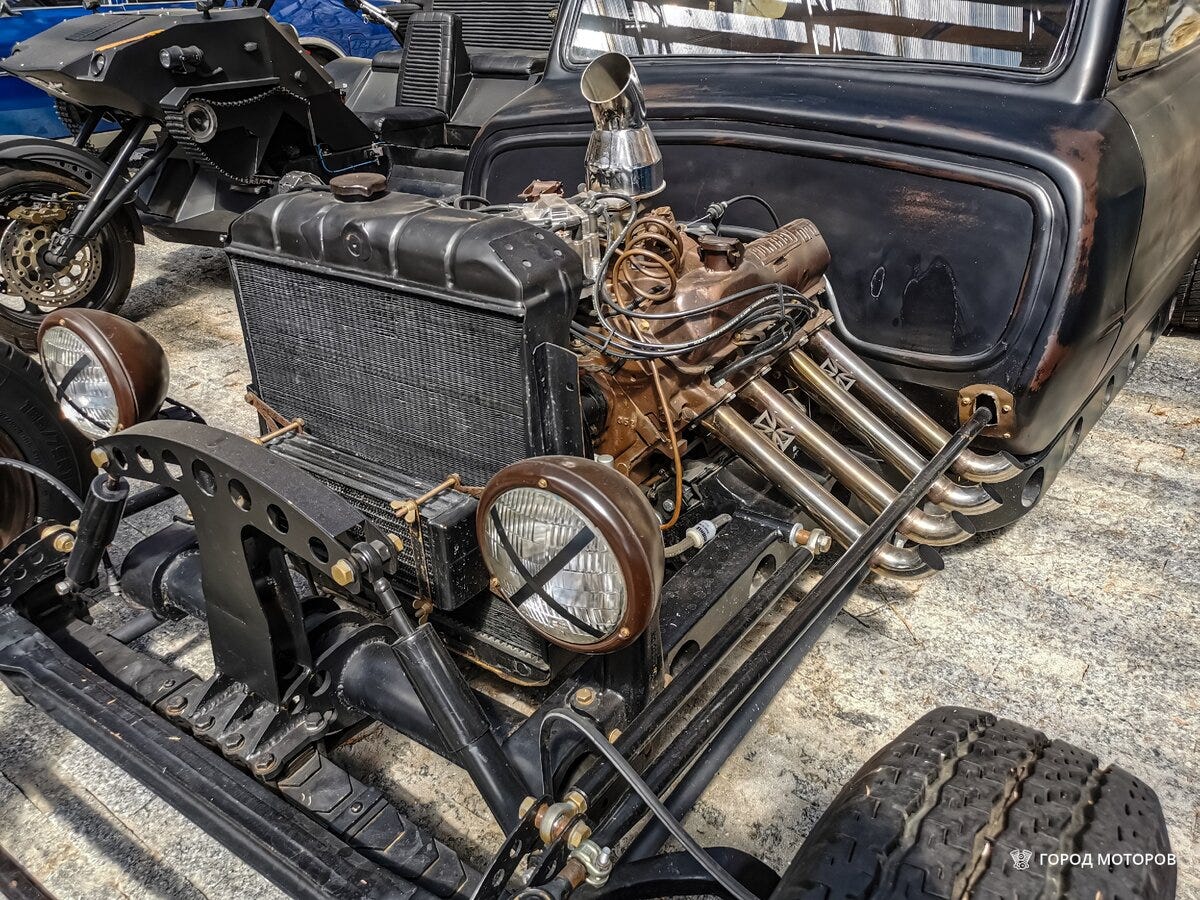An Unusual Hotrod With a V8 was Made Out of a Moskvich | by Anton ...