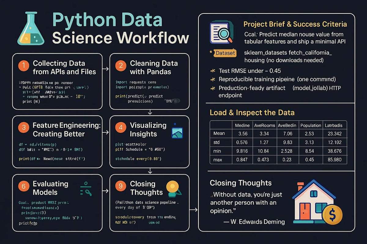 Python Data Science Chronicles. From Raw Data to Actionable Insights | by Mariyam Mahmood ...