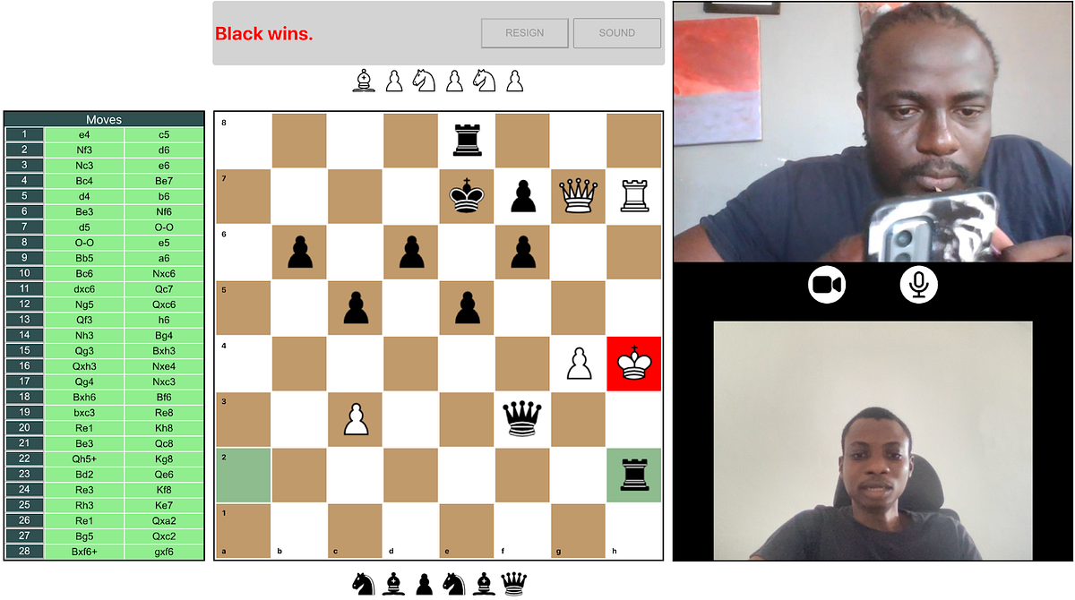 Introducing Video Chess. videochess.live | by Ayo | Medium