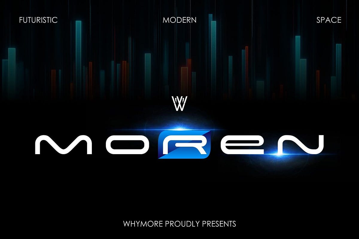 Moren: Futuristic Sleek Stylish Font | by Nebulaninja | Aug, 2024 | Medium
