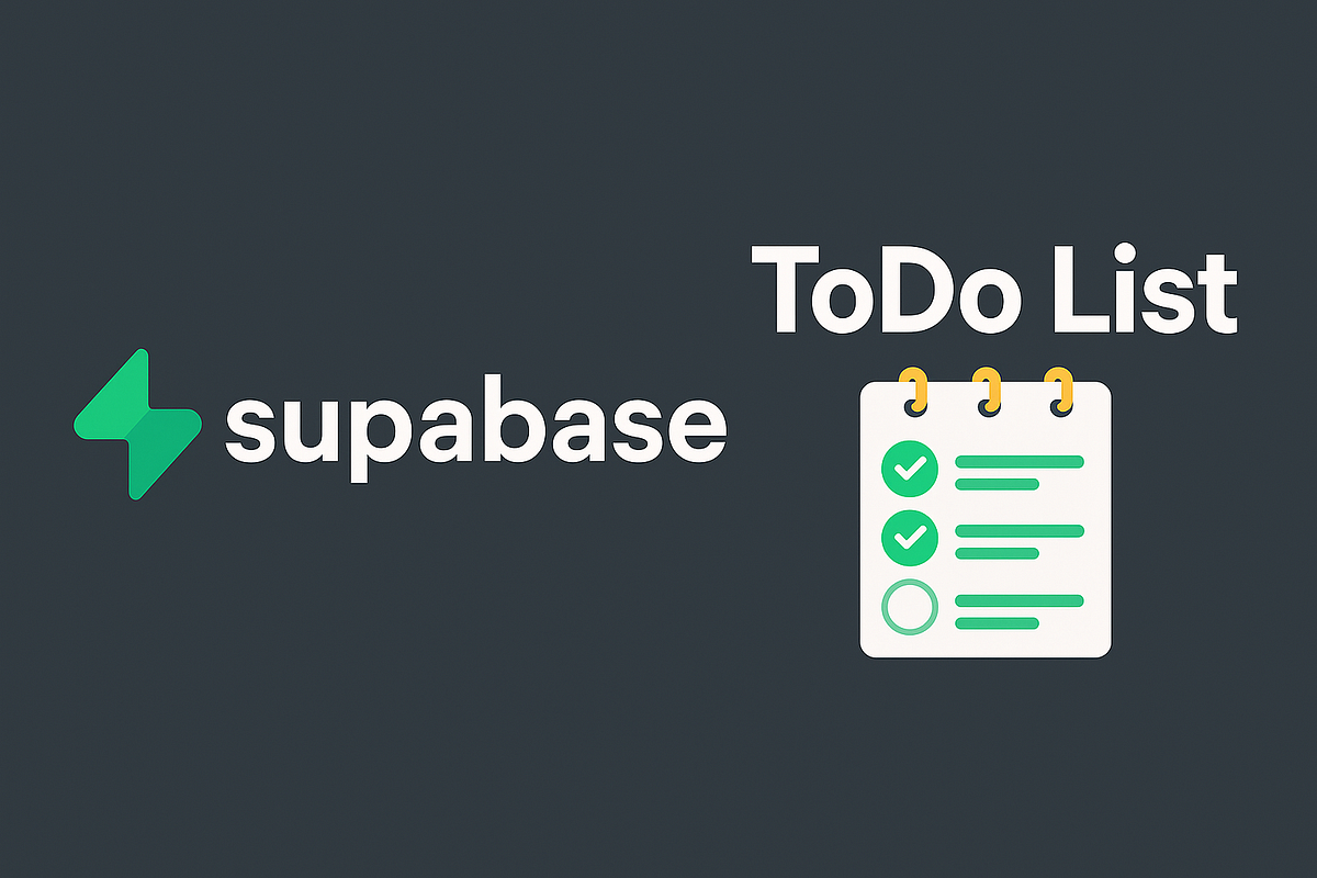 6 Steps, Building “Auth + To-Do” Web App with Supabase (Plain HTML & CDN JavaScript) | by chang ...