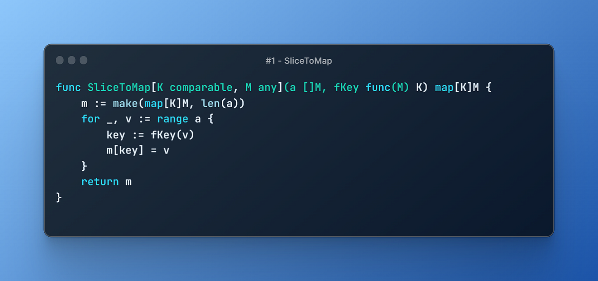 Slices a Mapas en Golang (Go) | by AndresPirona | Medium
