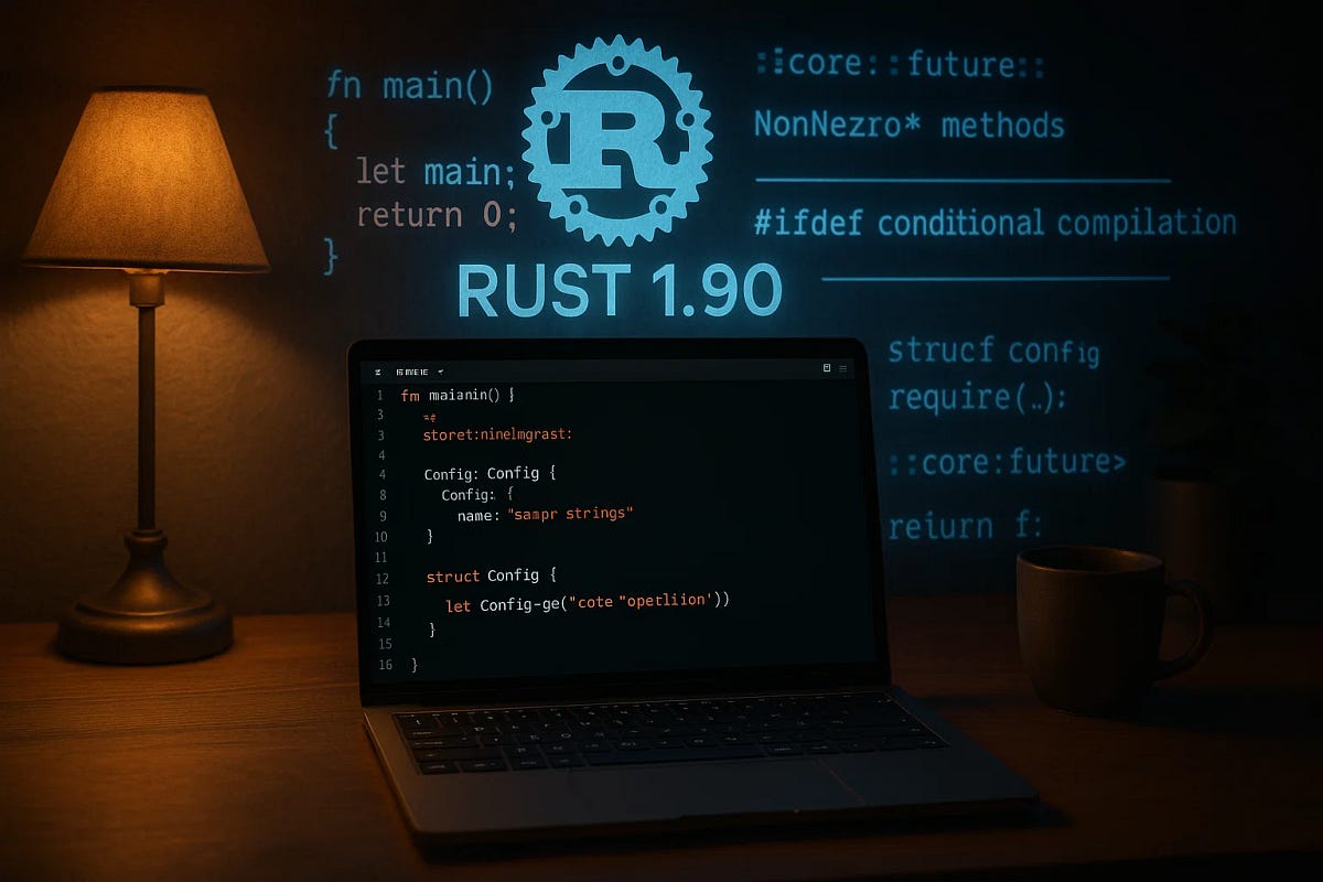 Rust 1.90: Faster Compile Times and 5 Features Every Developer Must ...