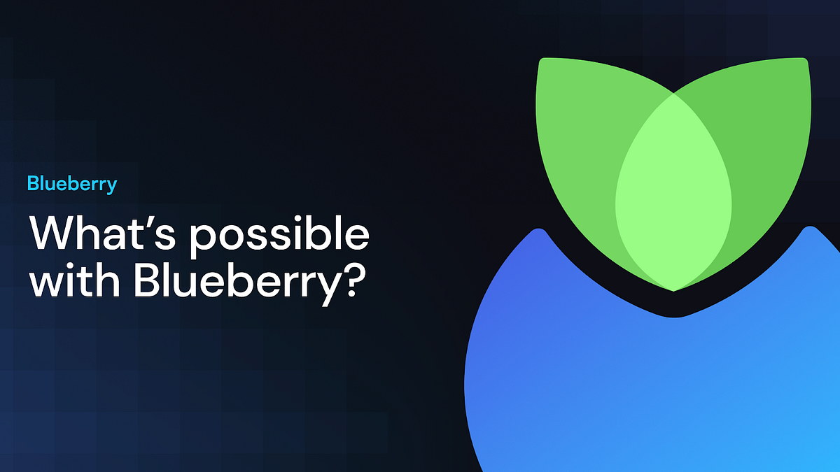 What’s Possible With Blueberry?. A decentralized prime brokerage ...