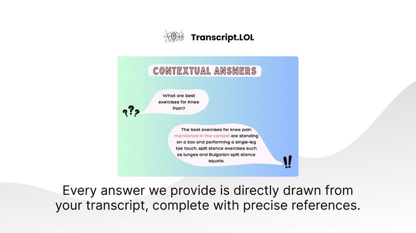 Transcript.LOL Review | by Joseph Howell | Sep, 2024 | Medium
