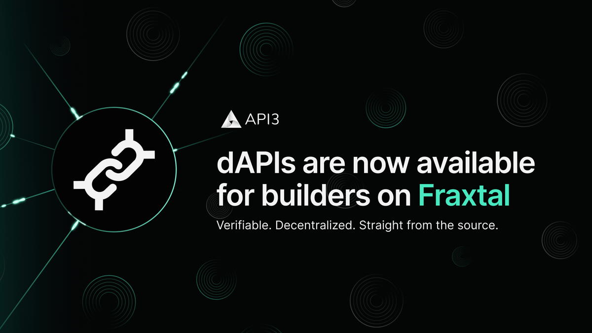 API3 Launches Next-Generation Oracle Stack on Fraxtal | by API3 | API3 | May, 2024 | Medium