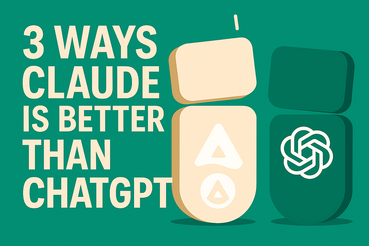 3 Ways Claude Is Better Than ChatGPT | by CodeByUmar | Jun, 2025 | JavaScript in Plain English