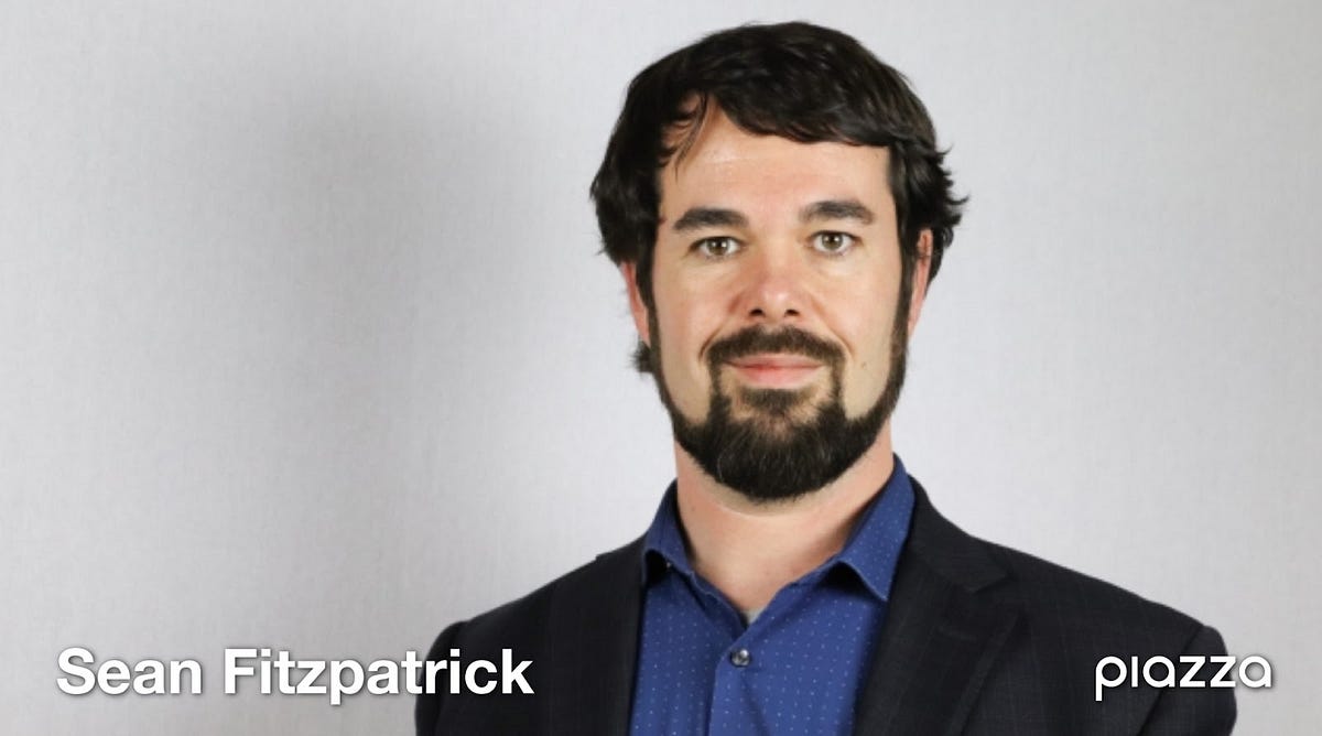 Professor Sean Fitzpatrick on Adapting to Flexible Lectures | by Piazza ...