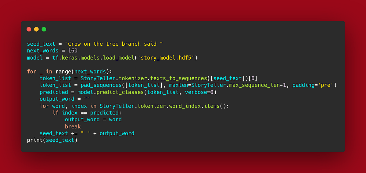 Using RNN Model For Text Generation | by Pushprajmaraje | Analytics ...