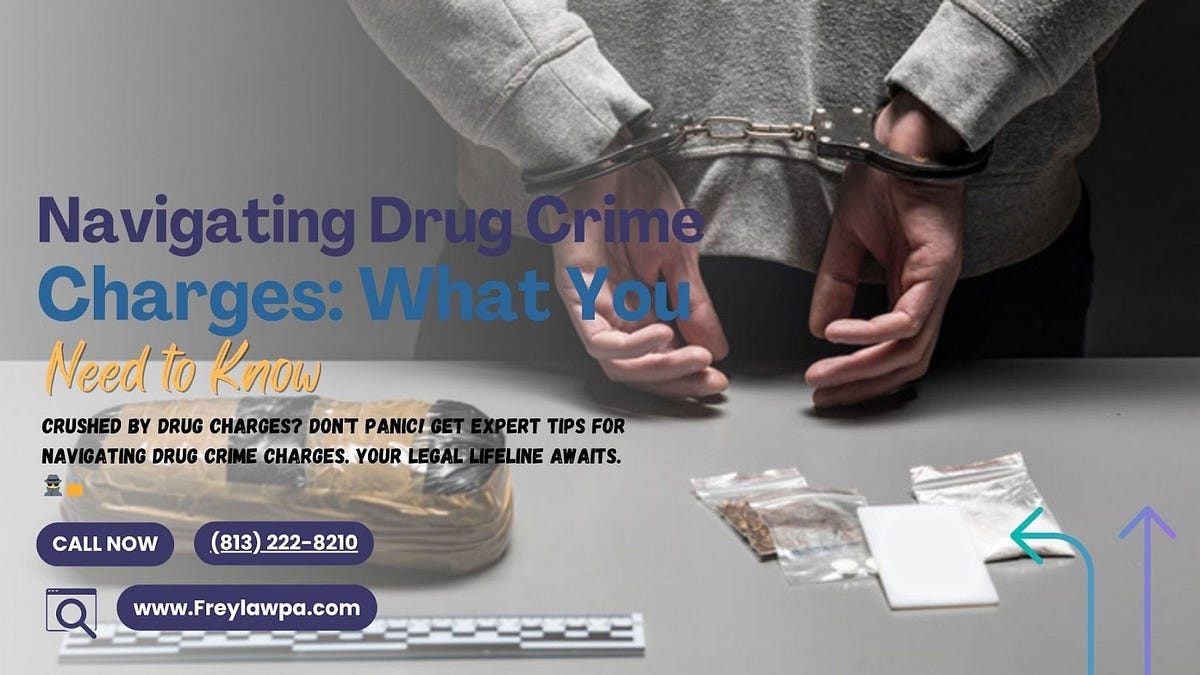 Navigating Drug Crime Charges: What You Need to Know | by Frey Law P.A ...