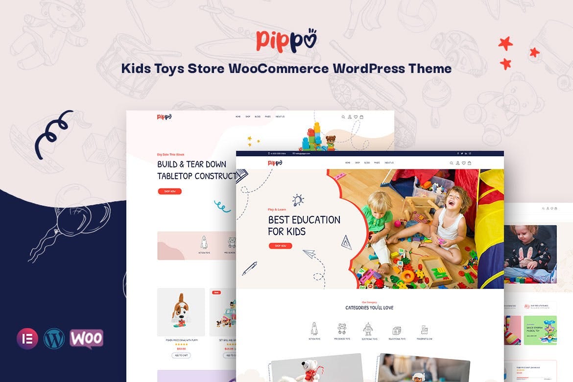 Pippo — Kids Toys Store WooCommerce WordPress Them (WordPress / Themes) | by Holohex | Apr, 2024 ...