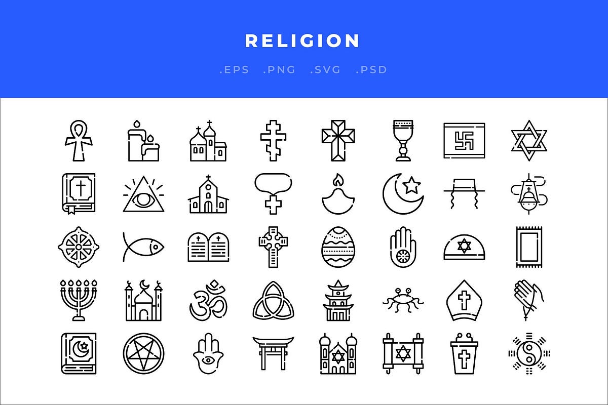 Religion Icons Graphics | by Presentpulse | May, 2024 | Medium