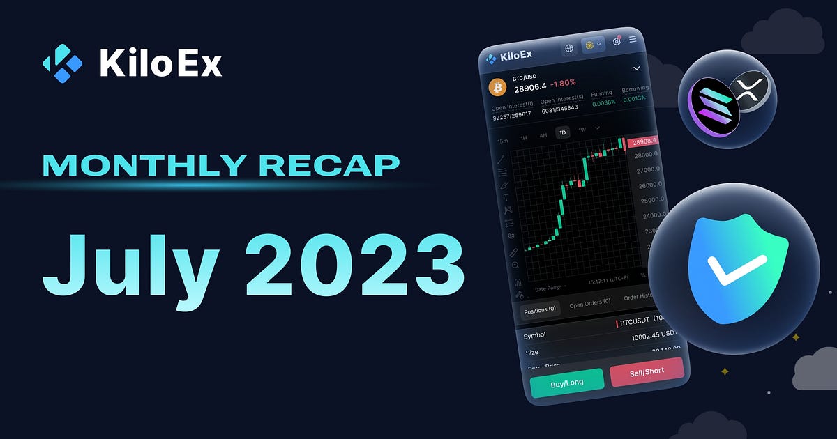 KiloEx July 2023 Recap. Welcome to the first edition of our… | by KiloEx | KiloEx | Medium