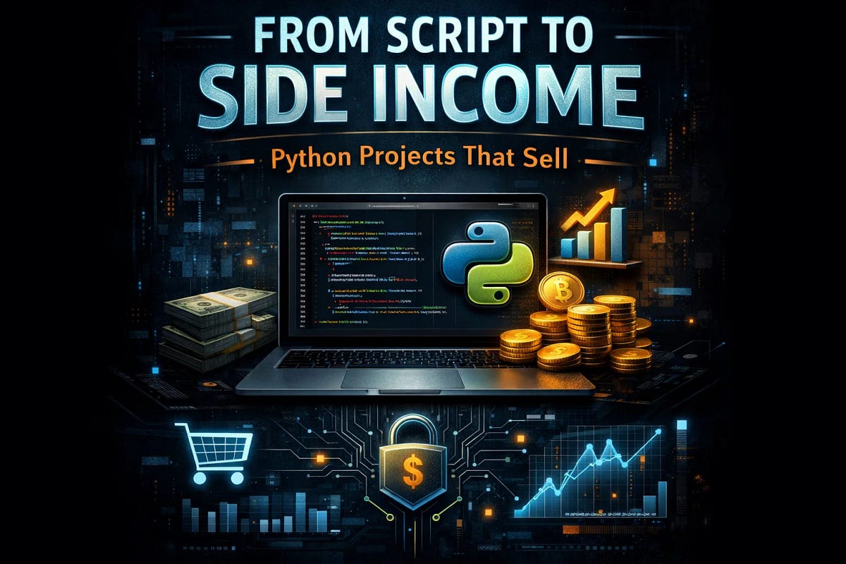 From Script to Side Income: Python Projects That Sell | by Ahmad Tariq ...