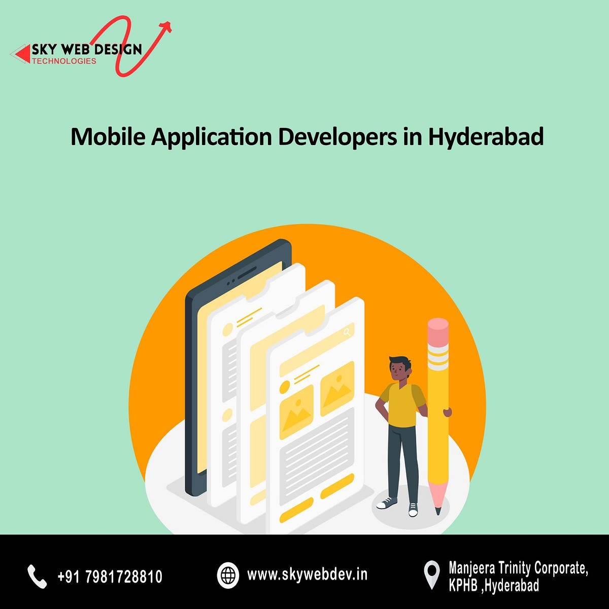 Mobile Application Developers in Hyderabad | by Skywebdesign | Jul ...