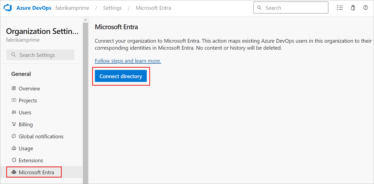 Connecting AzDo with Microsoft Entra ID — Issues with duplicate active ...