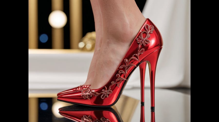 Metallic Red Heels | by Woodrow Pena | Medium