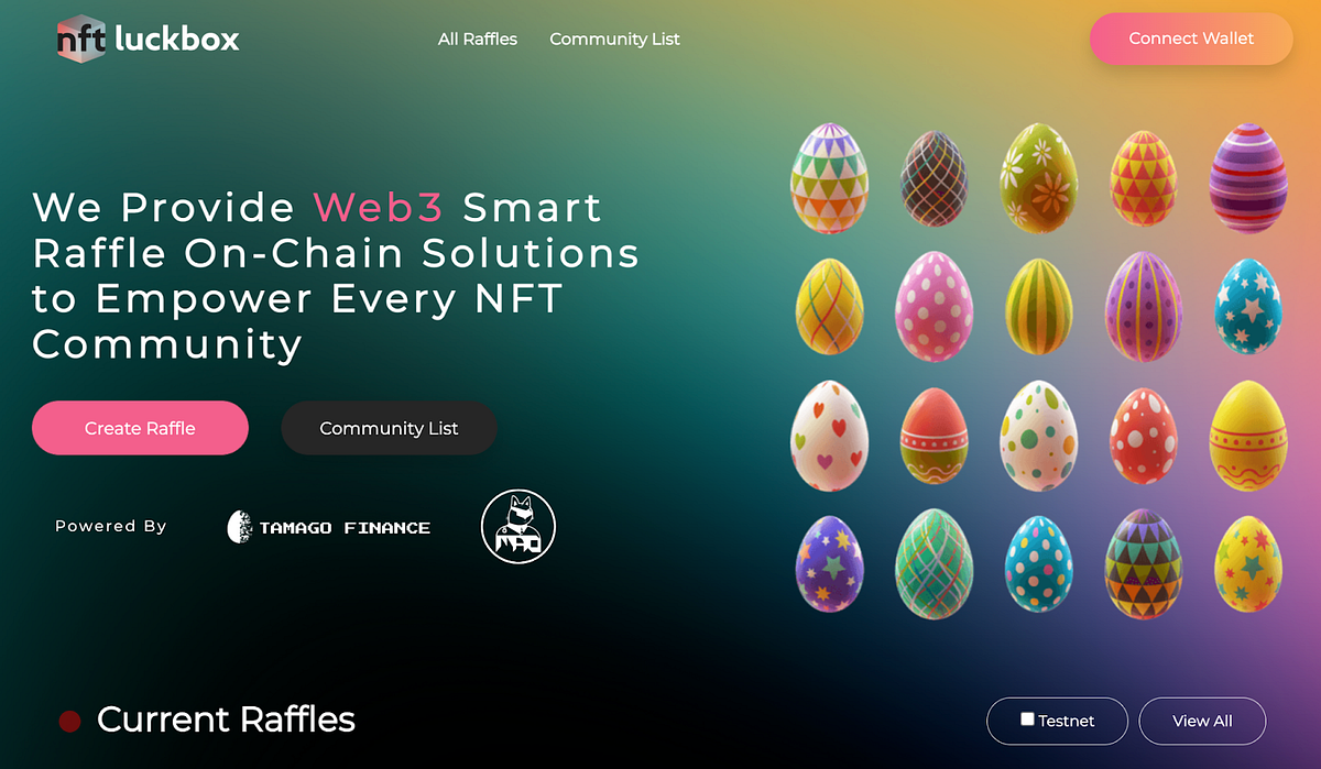 Tamago Finance’s Guide for Permissionless Feature on NFT Luckbox | by Just Junnie | Medium