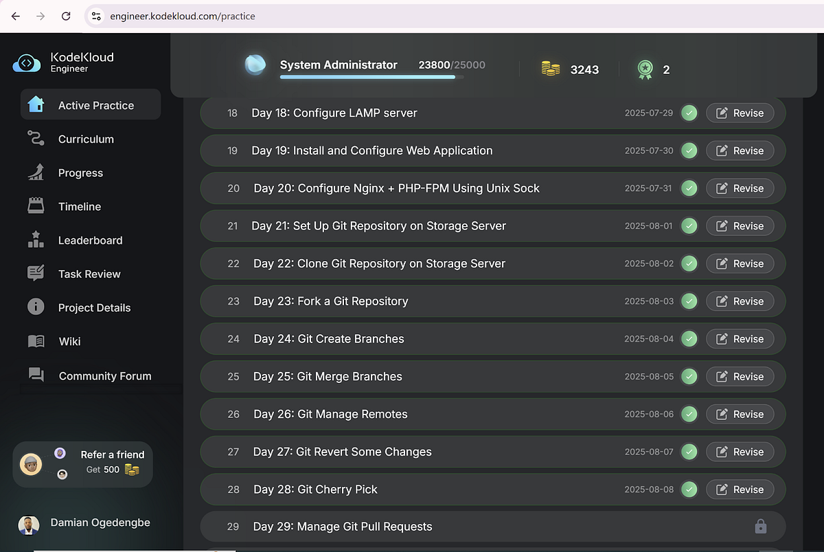 Day 28 of 100 Days of DevOps: Real-World Git Surgery in a DevOps ...