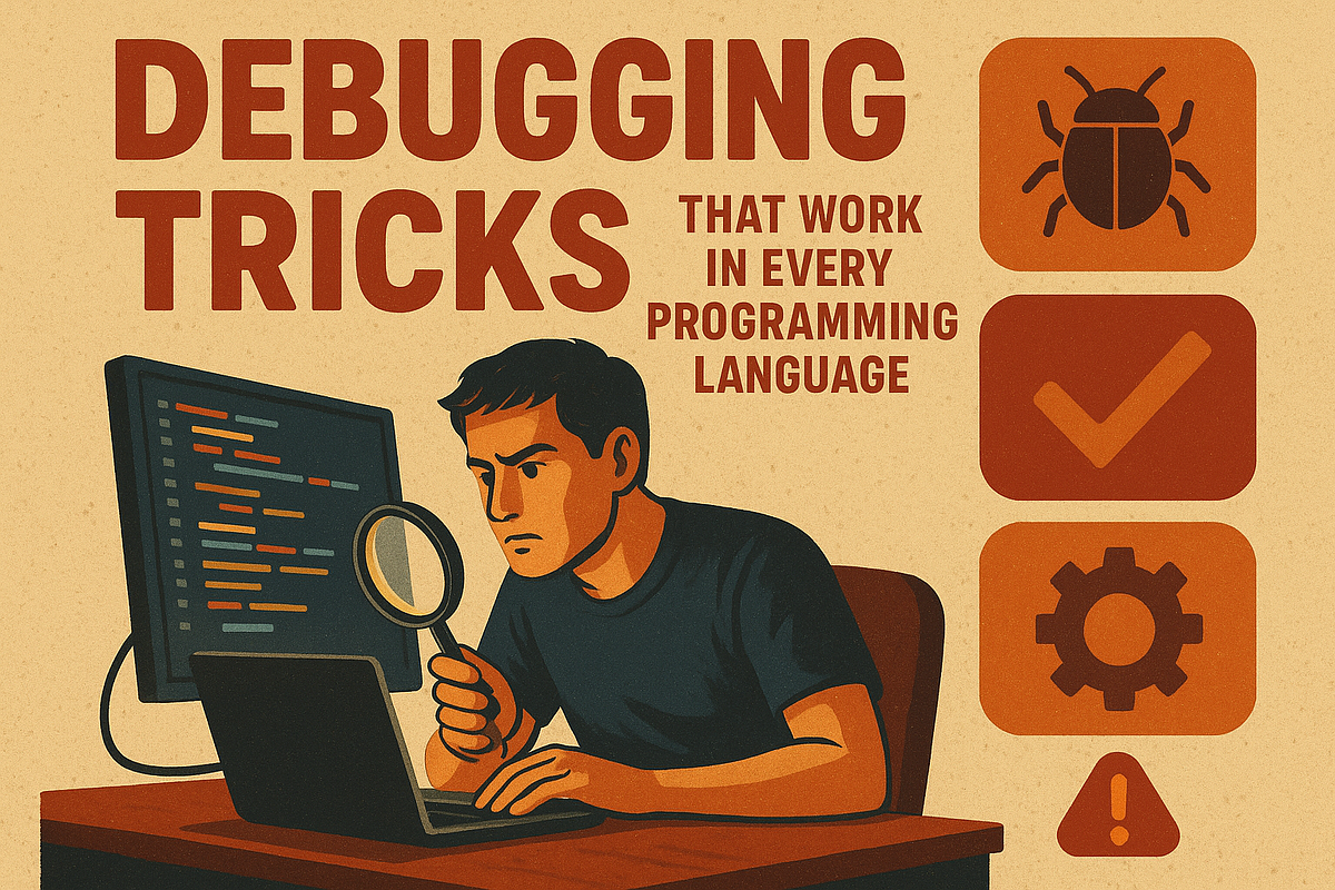 2 Debugging Tricks That Work in Every Programming Language | by Kushal Burad | Sep, 2025 | Medium
