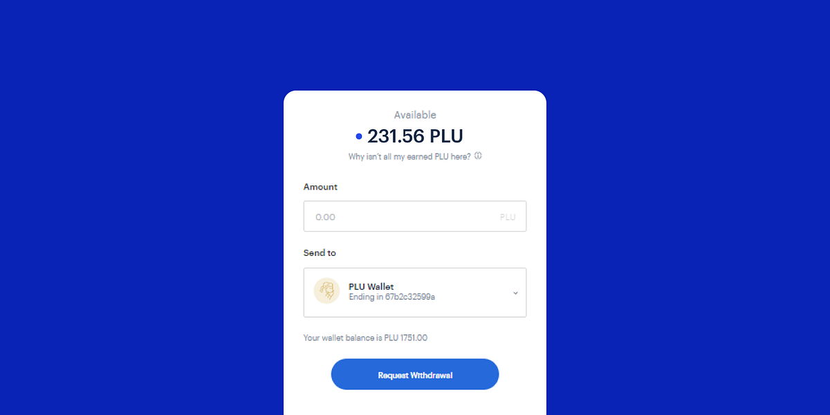 Update | Reduced PLU Withdrawal Fees (07/09/22) | by Plutus | Plutus | Medium
