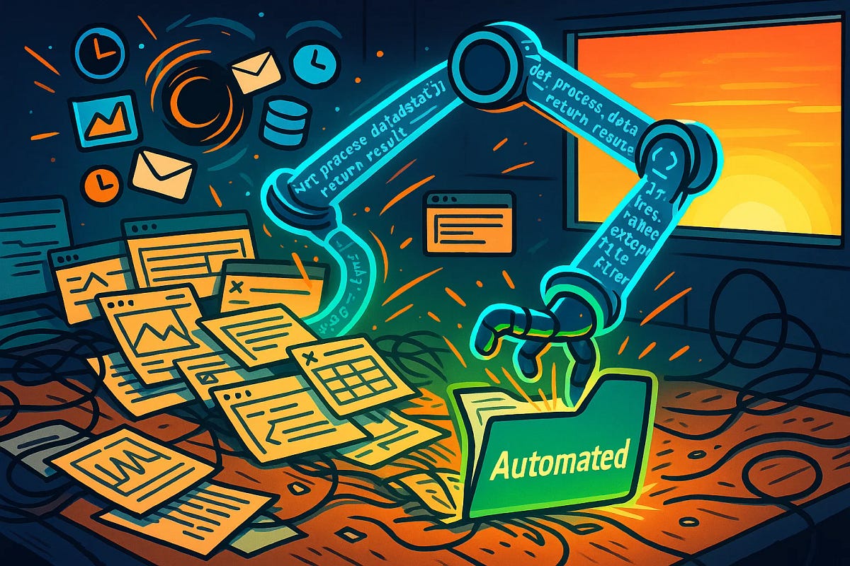 The Python Script That Replaced My Daily Workflow: Automating Everything from Data Collection to ...