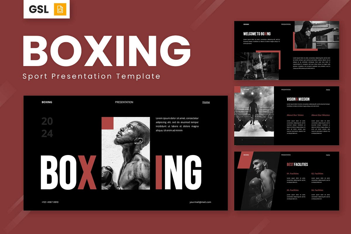 Boxing — Sport Google Slide Templates | by Photonpathfinder | Medium