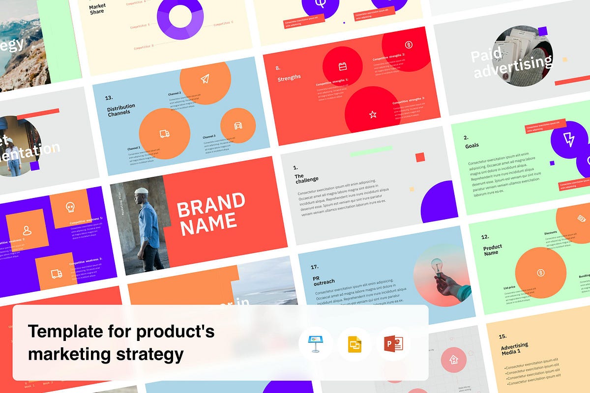 Marketing Plan template (Presentation Templates) | by Holohex | Apr ...