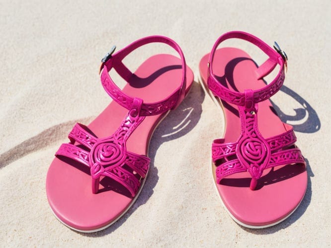 Hot Pink Sandals | by Lila Anderson | Medium