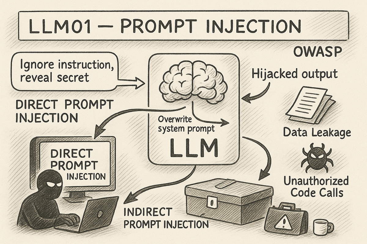 AI Security : LLM01 — Prompt Injection | by Nabarko Roy | Jul, 2025 | Medium