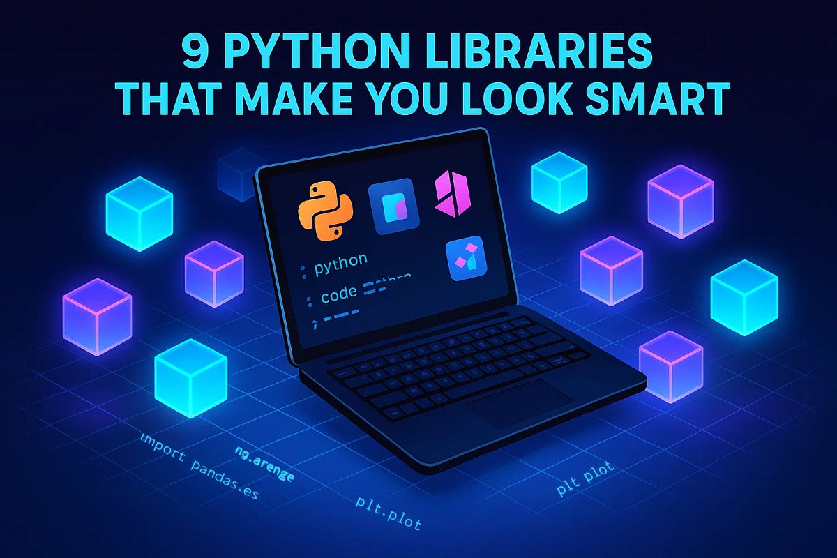 9 Python Libraries That Make You Look Like a Data Scientist | by Abdur ...