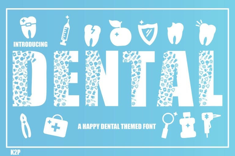 Dental Font Free Download | by Kaitooon | Jun, 2024 | Medium