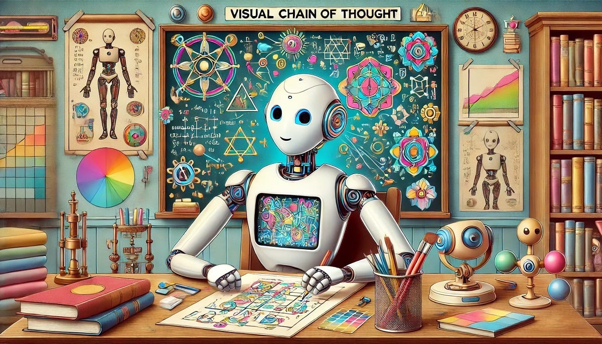 An LLM With A Visual Sketchpad Can Now Smash Its Competitors Without ...