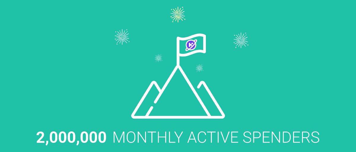 Kin Surpasses 2 Million Monthly Active Spenders | by Kevin R Ricoy ...