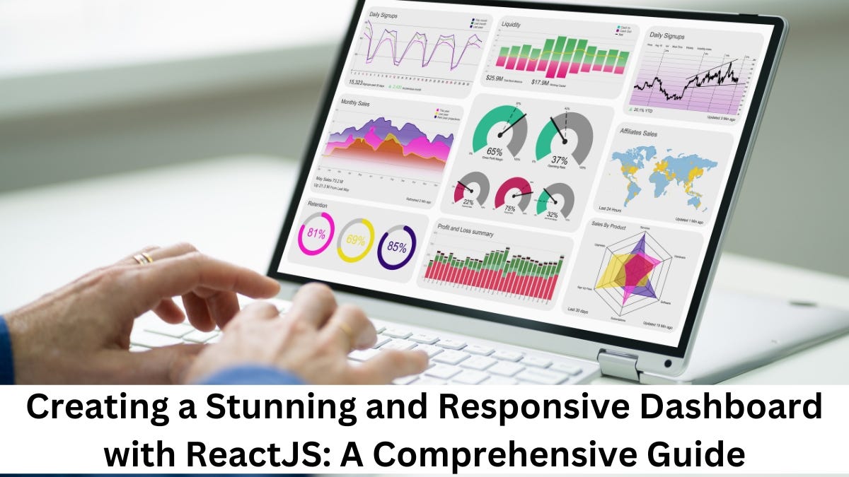 Creating a Stunning and Responsive Dashboard with ReactJS: A Comprehensive Guide | by ...