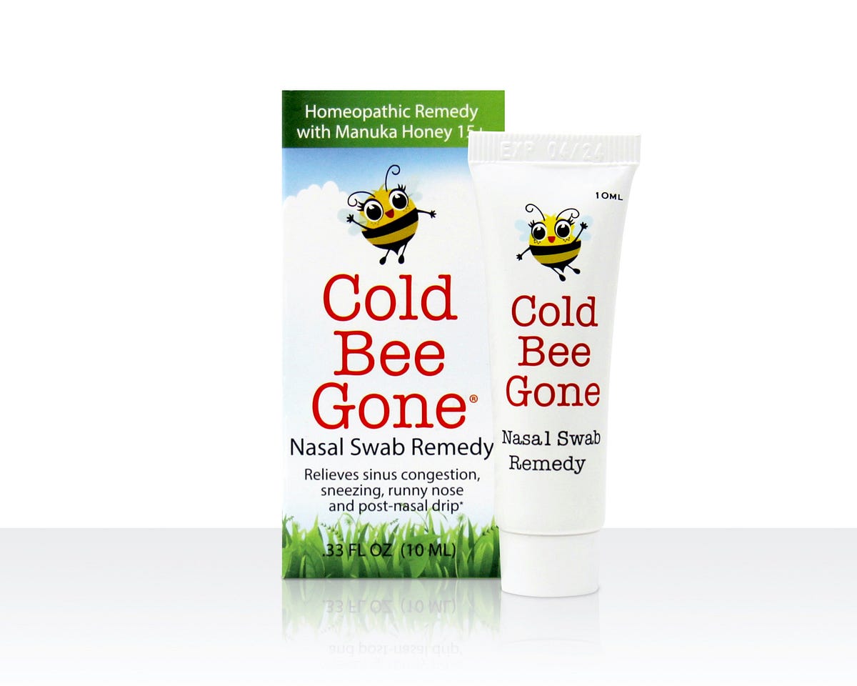 Cold Bee Gone Review: An Effective Nasal Swab Remedy for Sinus Relief ...