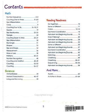 [Download] School Zone Preschool Scholar Workbook: Pre-K to ...