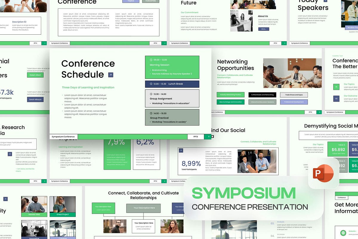 Symposium Conference PowerPoint - Zenzest - Medium