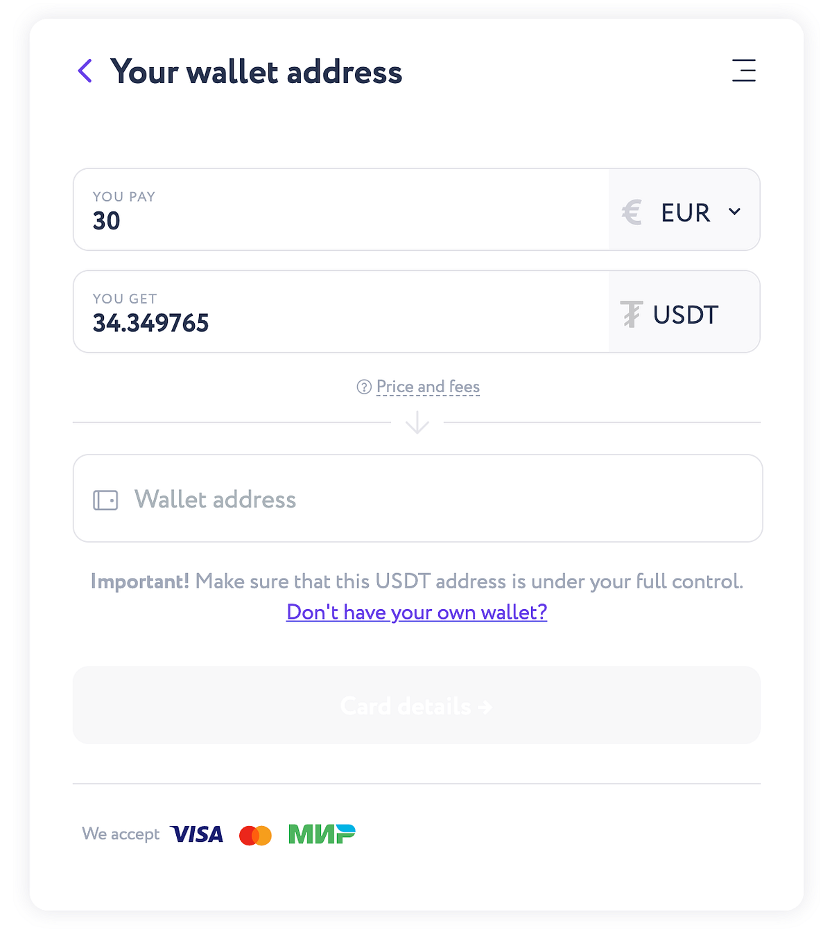 How to create a Tether (USDT) wallet? | by Itez Team | Itez | Medium
