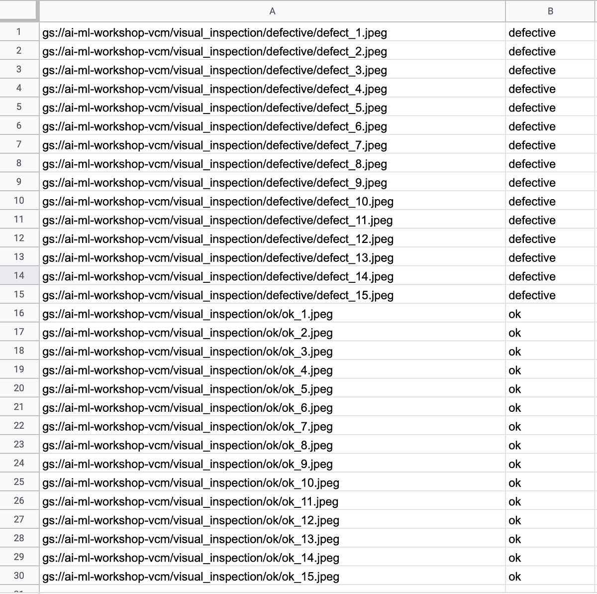 Visual Inspection / Quality Inspection with no-code GCP Vertex-AI ...