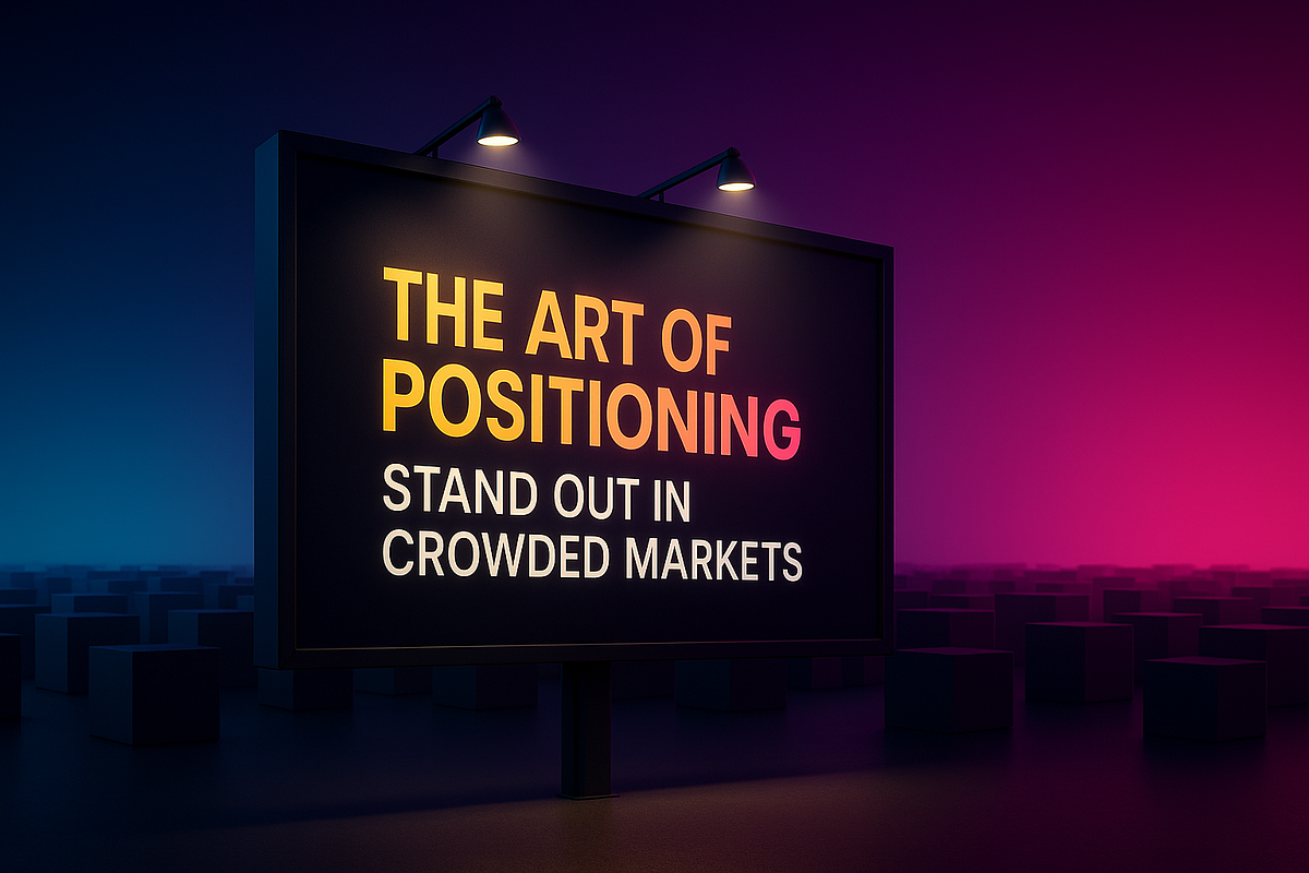 The Art of Positioning: Stand Out in Crowded Markets | by Tera Byte 26 | Write A Catalyst | Sep ...