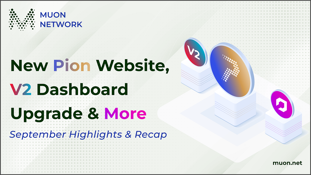 Final Preparations for Pion: New Pion Website, V2 Dashboard Upgrade & More | by Robert Wallace ...