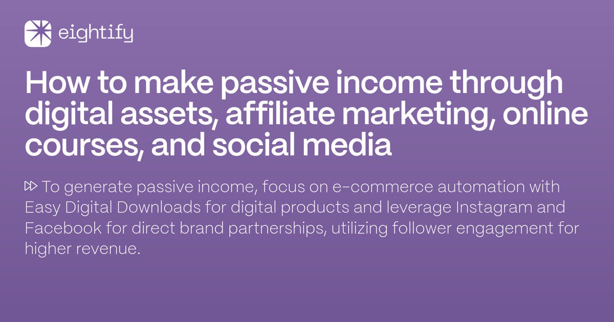 Passive Income Made Easy with Automated Affiliate Marketing | by Ced ...