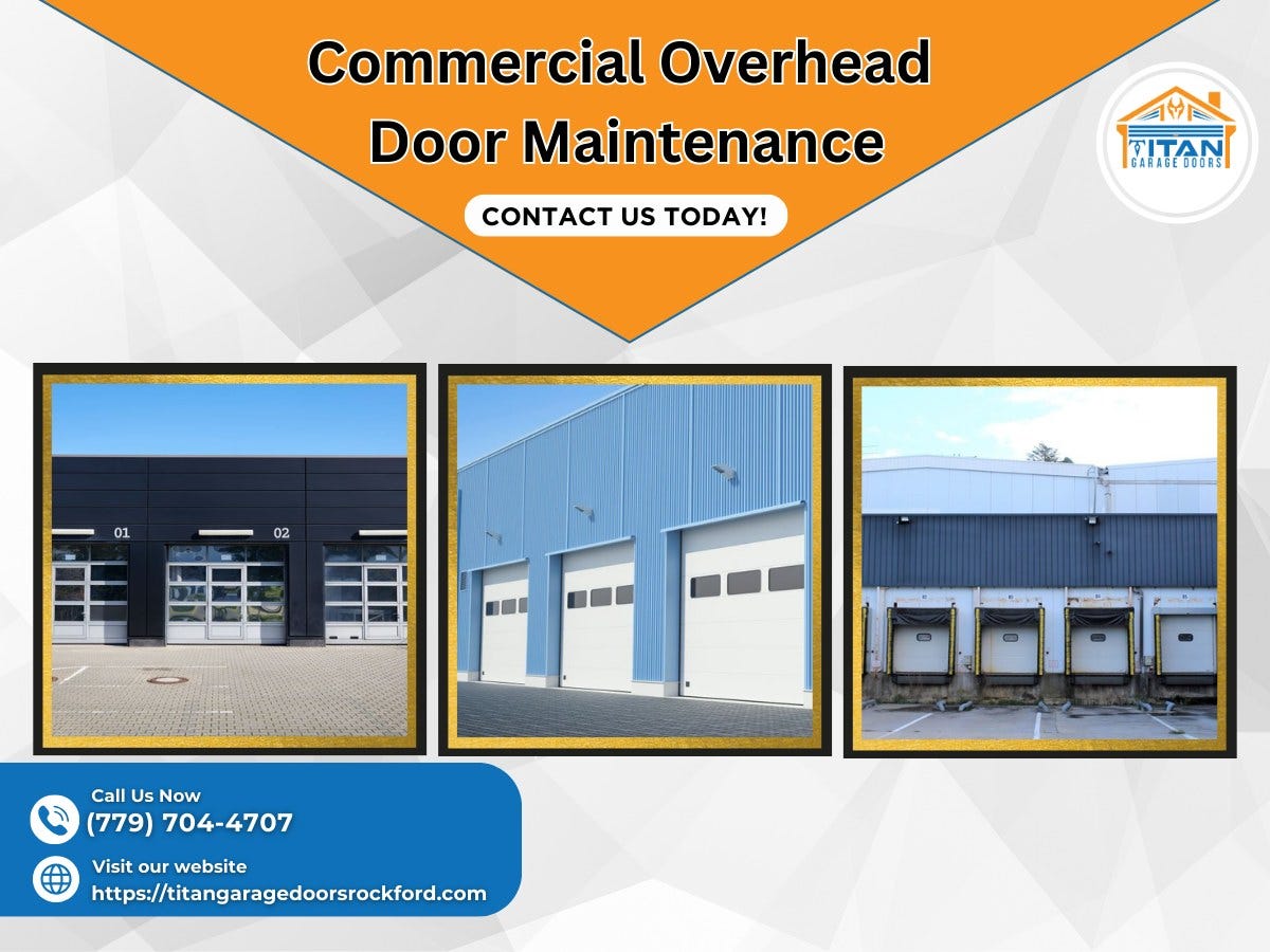 Commercial Overhead Garage Door Maintenance: Essential Tips from Titan ...