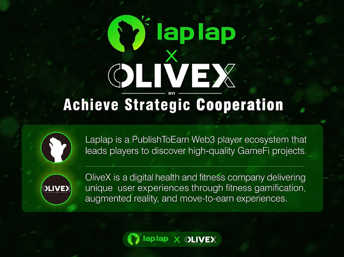 LAPLAP and OliveX (BVI) launch strategic partnership to develop the Fitness Metaverse | by ...