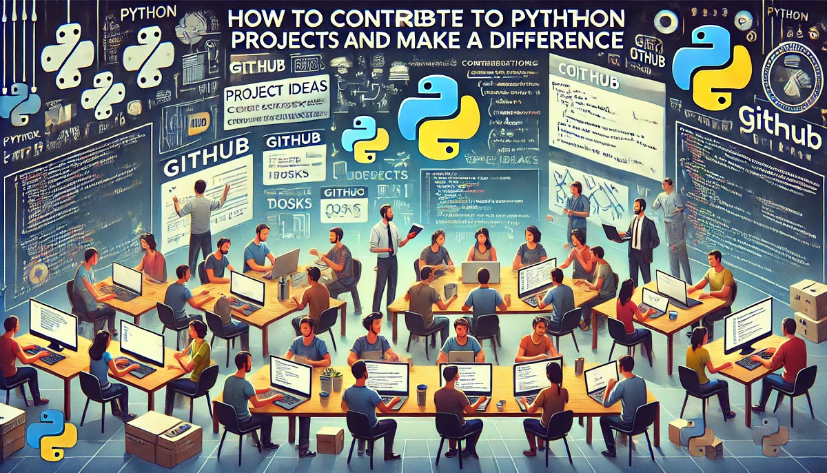How to contribute to Python projects and make a difference | by Katy | Python’s Gurus | Medium