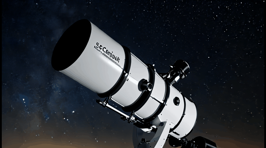 Schmidt Cassegrain Telescope | by Sapphire Farmer | Medium