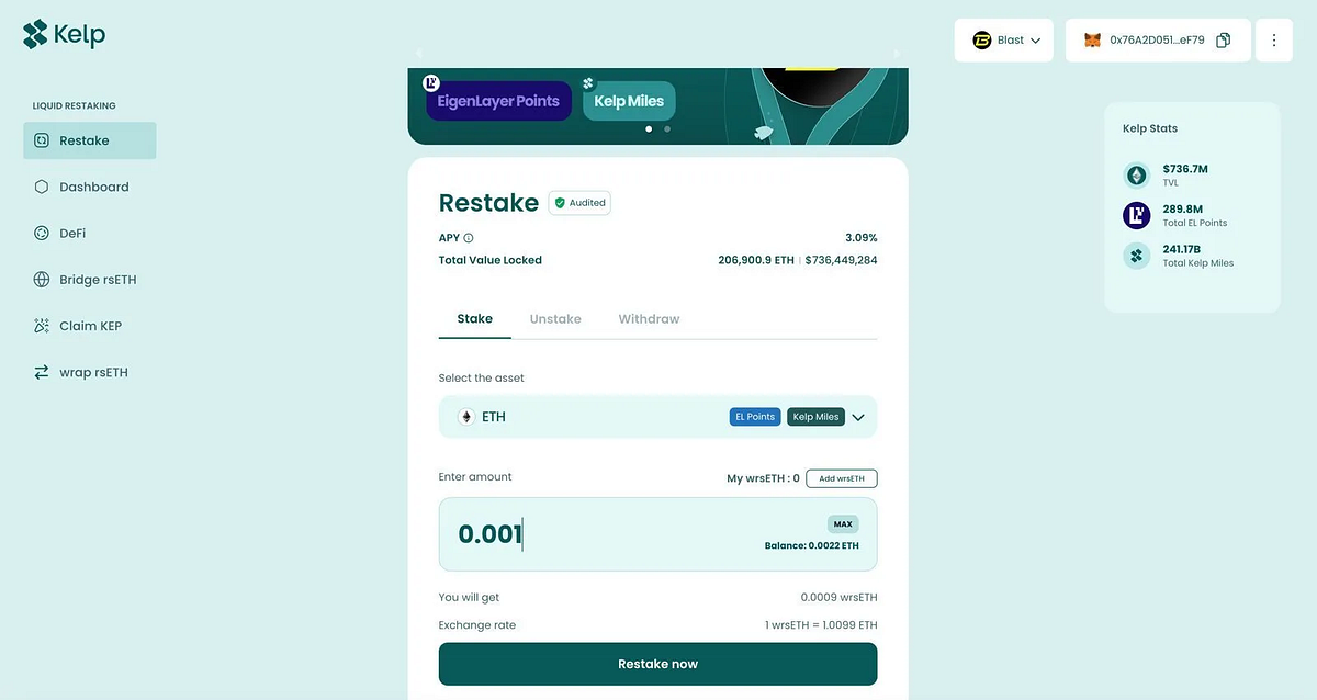 Unlock Free Kelp Dao $rsETH: Airdrop Claiming Simplified | by Chain Tech Trends | Apr, 2024 | Medium